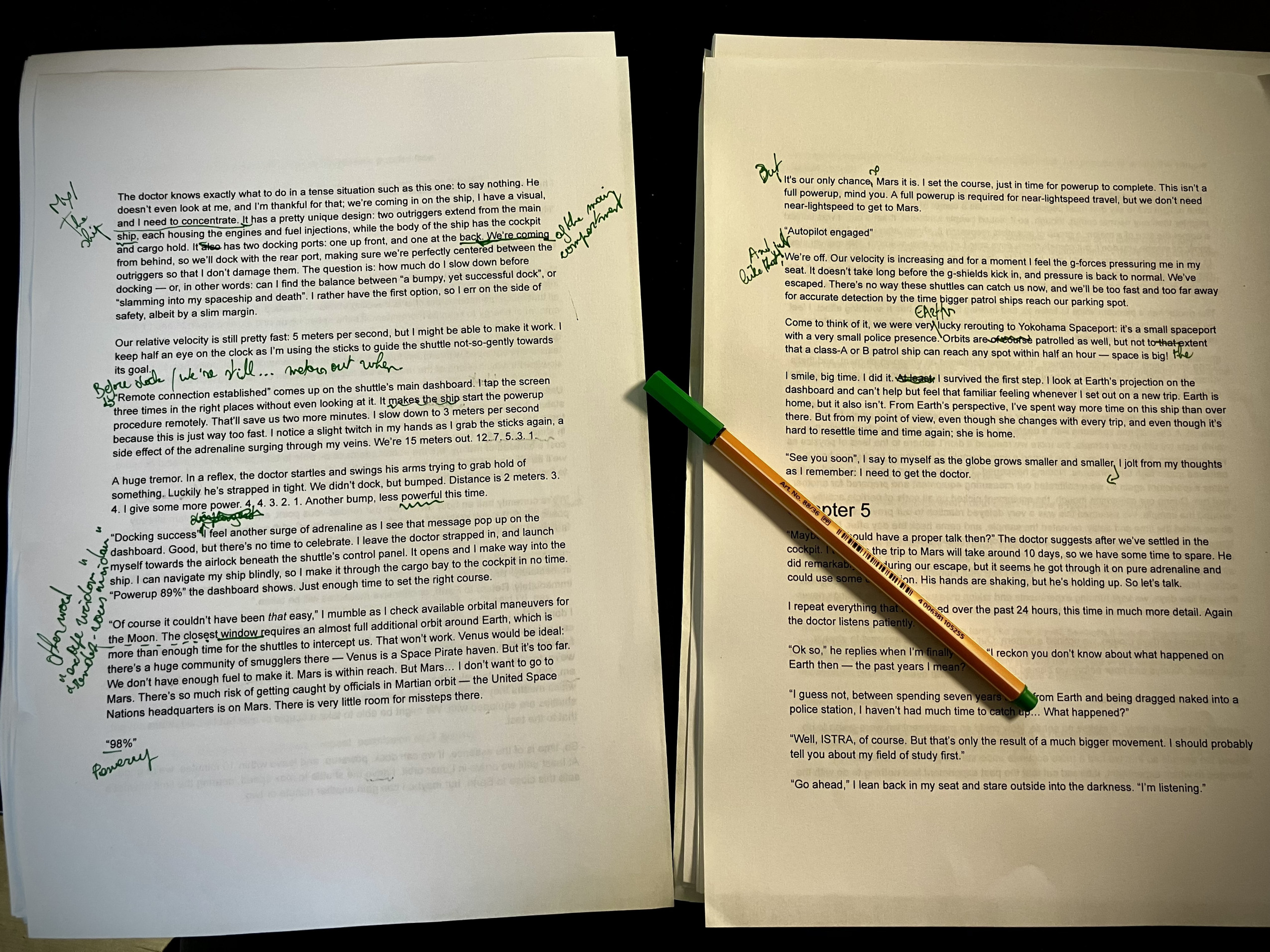 Things I learned writing a fiction novel - stitcher.io